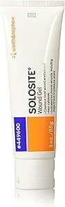 Amazon.com: SoloSite Wound Gel 3 oz Tube QTY: 1 : Health & Household