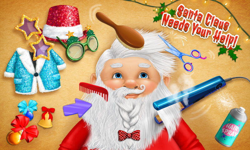 Amazon.com: Christmas Animal Hair Salon 2 Crazy Santa Makeover : Apps ...