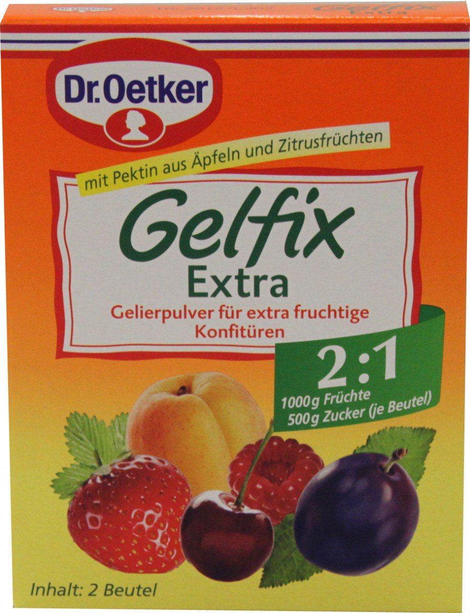 Dr. Oetker Gelfix Extra Gelierpulver: Amazon.de: Lebensmittel & Getränke