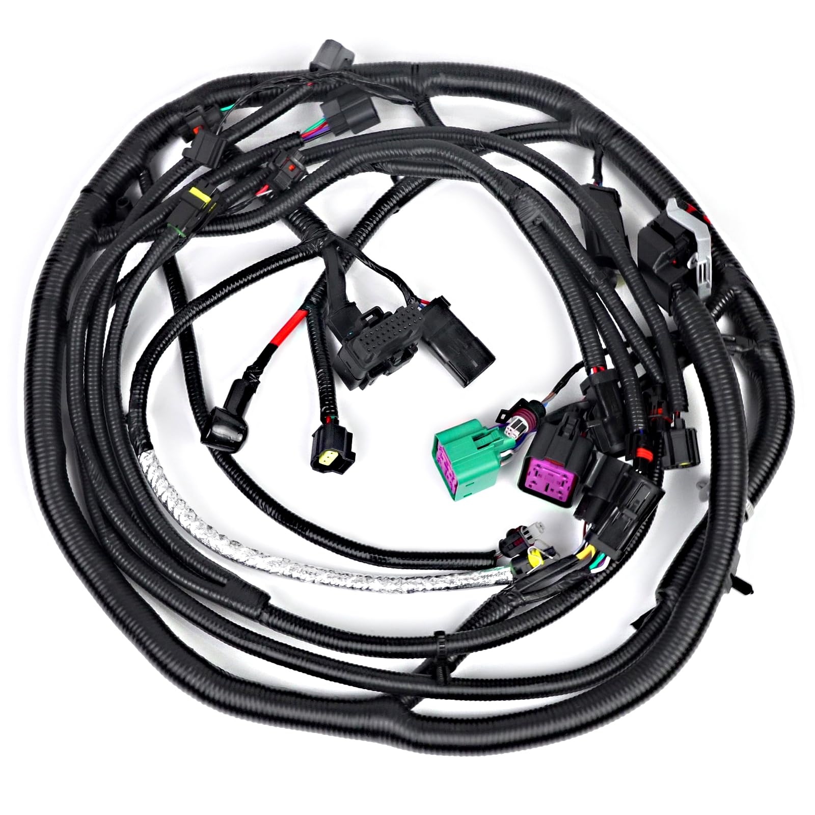 YESHMA Engine Wiring Harness Assembly Compatible with Ford F250 F350 ...