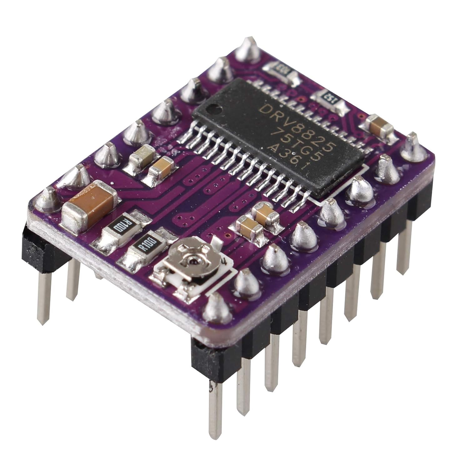 Jopto 5Pcs StepStick DRV8825 Stepper Motor Driver Carrier Reprap Module ...