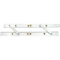 Amazon.com : Westcott Folding Parallel Ruler, 18", Clear (1500-18 ...