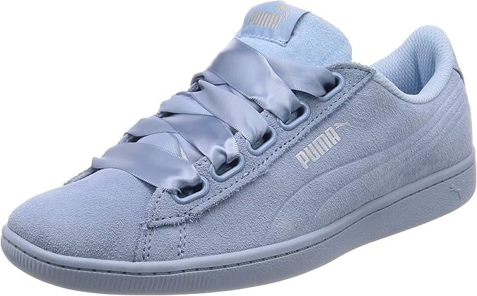 Puma Baskets Vikky Ribbon Satin Bleu Ciel Femme: Puma: Amazon.fr ...