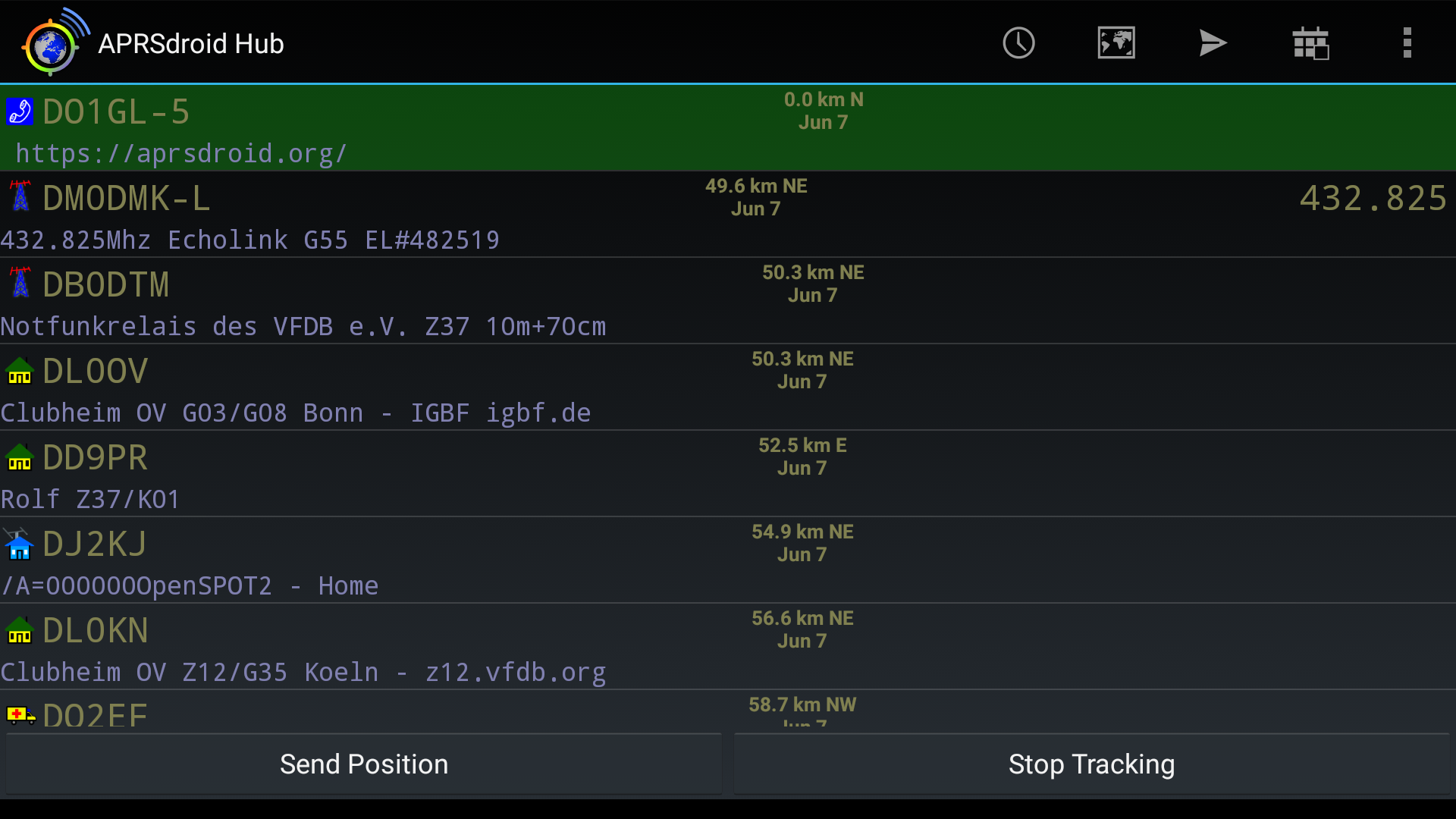 APRSdroid - APRS Client:Amazon.de:Appstore for Android