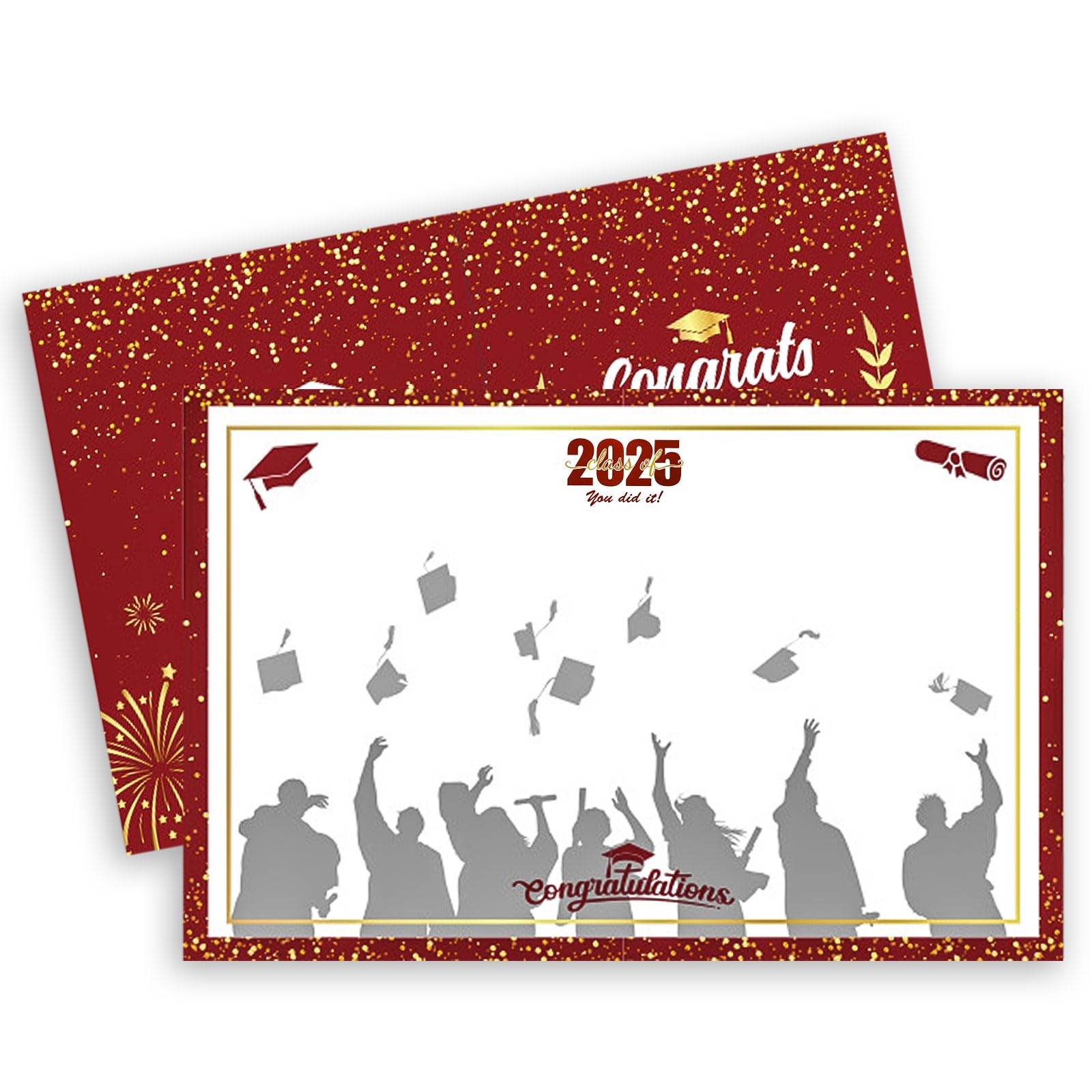 Threetols Graduation Signature Board, Class of 2025 Congrats Grad Sign ...