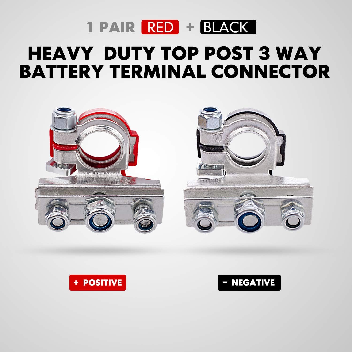 3 way battery terminal the newest