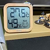 Amazon｜dretec(ドリテック) 温湿度計 デジタル 温度計 湿度計 大画面 コンパクト O-271WT(ホワイト)｜温度計・湿度計 オンライン通販