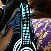 Amazon.com: LED T Shirt Sound Activated Glow Shirts Light up Equalizer ...