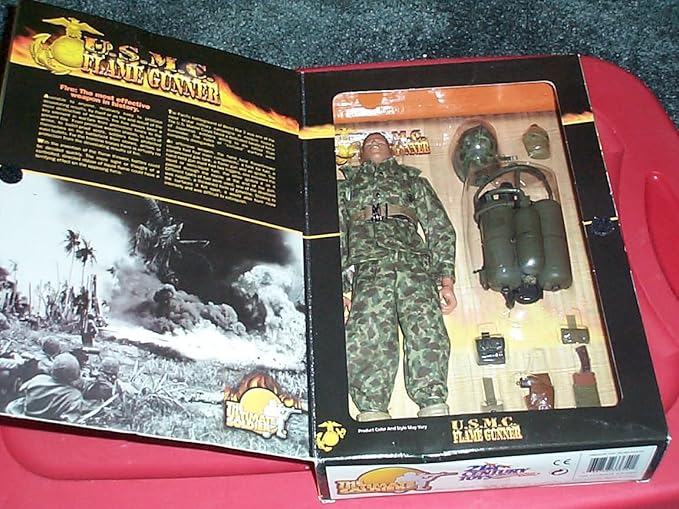 Amazon.com: THE ULTIMATE SOLDIER WWII PACIFIC FLAME GUNNER ACTION ...