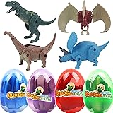 Amazon.com: Jofan 24pcs Novelty Magic Large Size Crack Easter Dinosaur ...