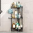 Amazon.com: HapiRm Corner Shower Caddy Standing - 3 Tier Shower Organizer Corner with Soap ...