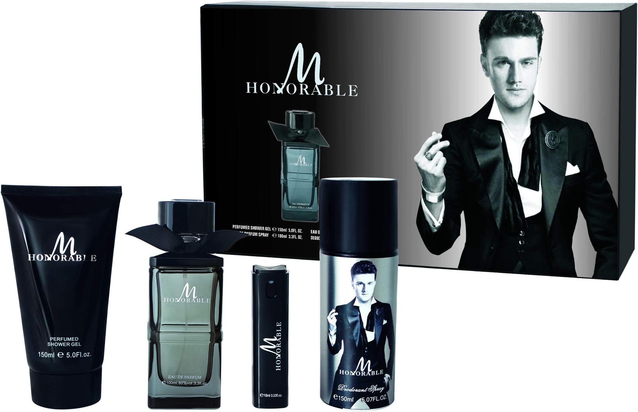 SELLION HONORABLE GIFT SET EAU DE MAN PARFUM - PERFUMED SHOWER GEL ...
