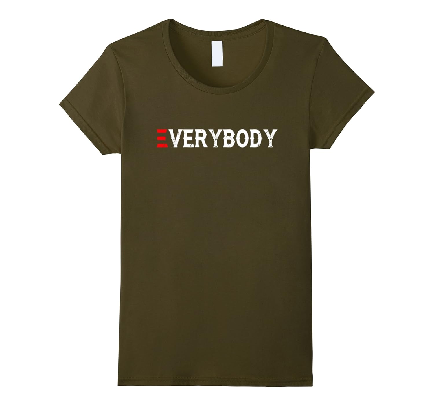 logic everybody t shirt with E logo red-4LVS – 4loveshirt