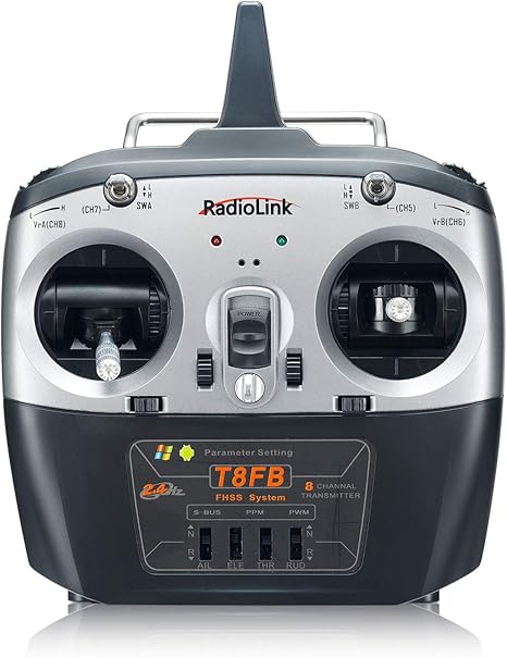 Radiolink T8FB 8CH RC Radio and Receiver R8EF 2.4GHz Remote Controller ...