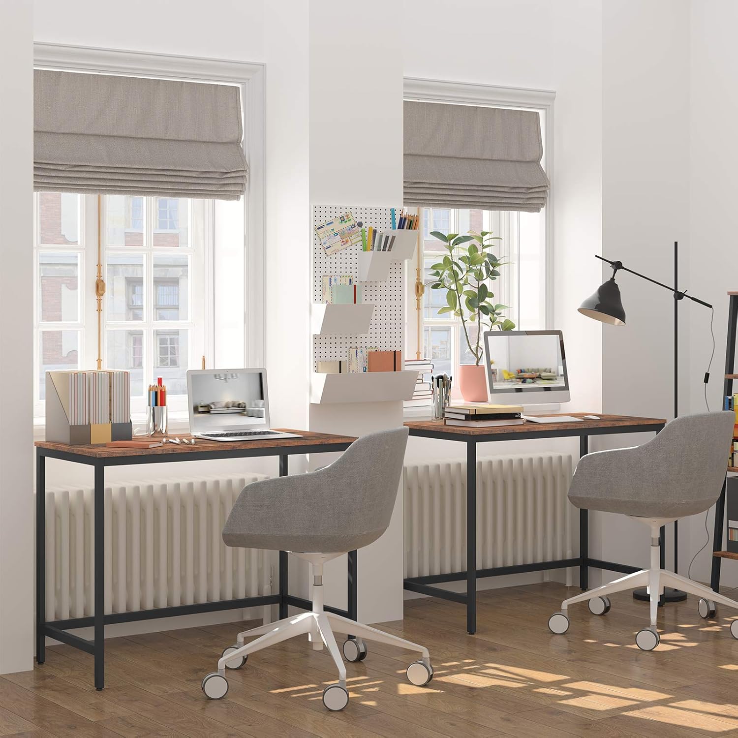 HOOBRO Computer Desk, Simple Writing Desk, 100 x 50 x 75 cm, Small ...