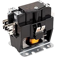 Amazon.com : Ultra Durable 1 Pole Contactor 40 Amp 24VAC Coil by BlueStars - Compatible for ...