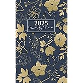 2025 Monthly Planner: Small Size 5x8 Inches | One Year Calendar ...