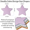 72 Pieces Large Star Cut Outs Paper Stars Shapes Assorted Color Star ...