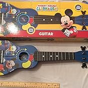 Amazon.com: First Act MO385 Disney Mickey Mouse Mini Guitar Ukulele ...