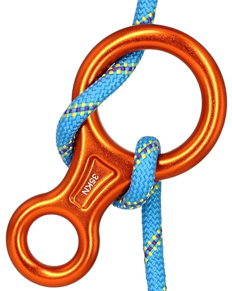 CyberDyer 35KN Figure 8 Descender, Rescue Figure 8 Rappelling Gear ...