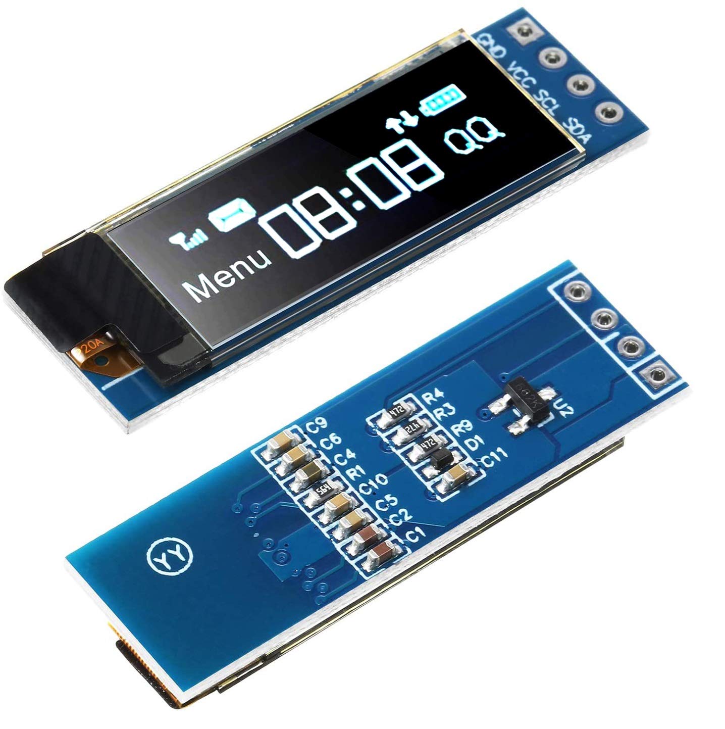Mua IIC I2C Serial OLED LCD Module I2C SSD1306 White I2C OLED Screen ...