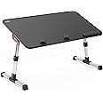Amazon.com: SAIJI Laptop Bed Tray Table, Adjustable Home Office ...