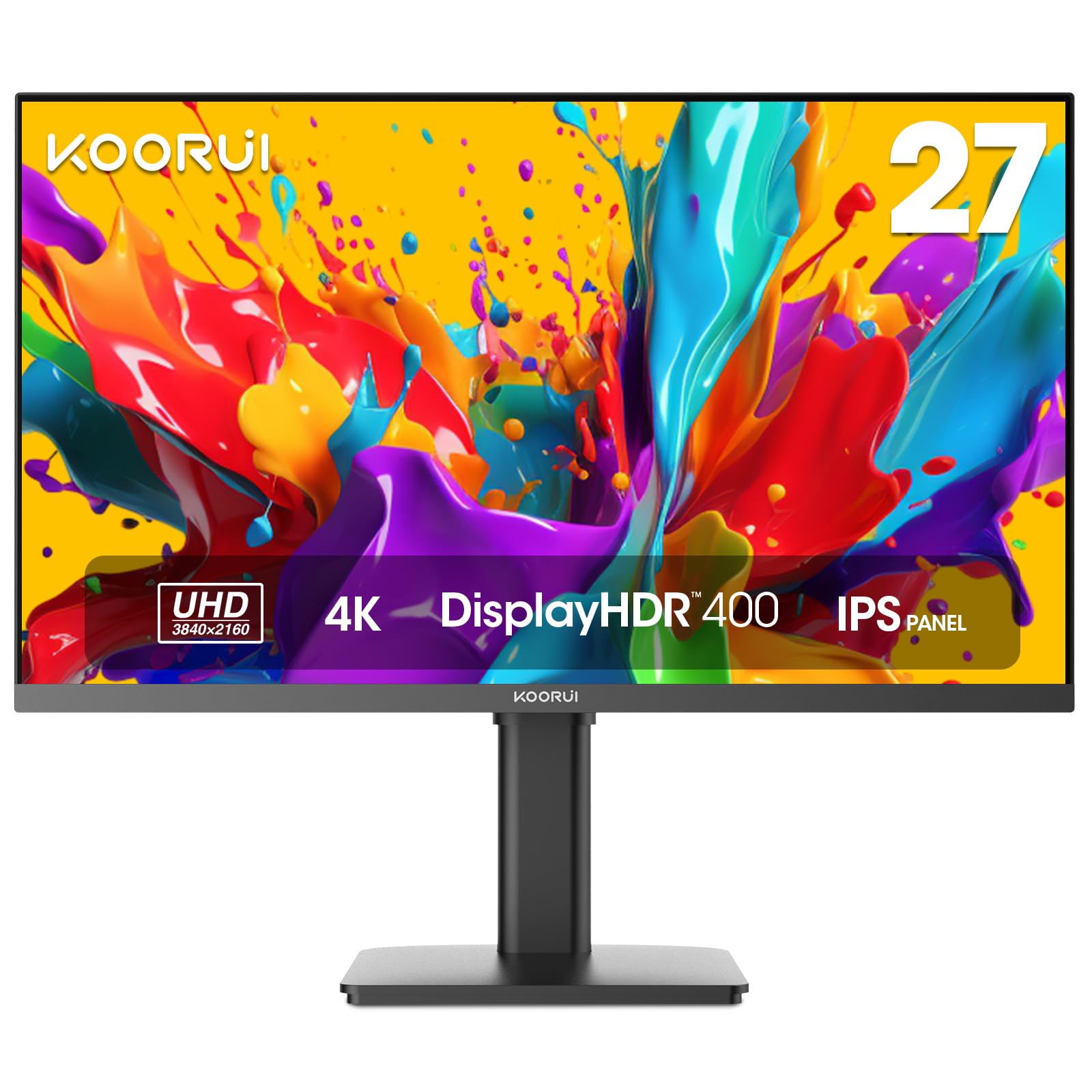 Mua 27 inch 4K Computer Monitor, UHD (3840 x 2160) IPS, HDR400, DCI-P3 ...