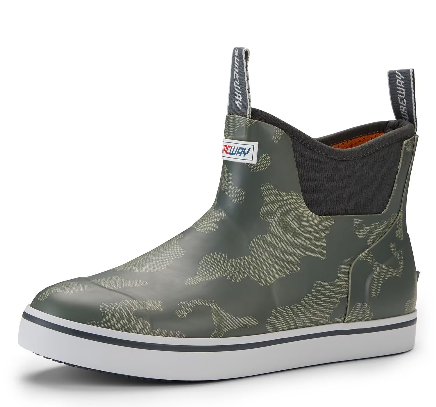 SUREWAY Men's Deck Boots Professional Non-Slip Fishing & Ankle Boating ...