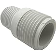 LASCO 15-1635 PVC Hose Adapter with 3/4-Inch Female Hose Thread and 1/2 ...