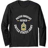 Amazon.com: Master Sergeant MSG Retired Army Military Retirement Gifts ...