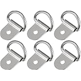 Amazon.com: X AUTOHAUX 4pcs D Ring Tie Down Anchor 3mm Diameter D Rings ...