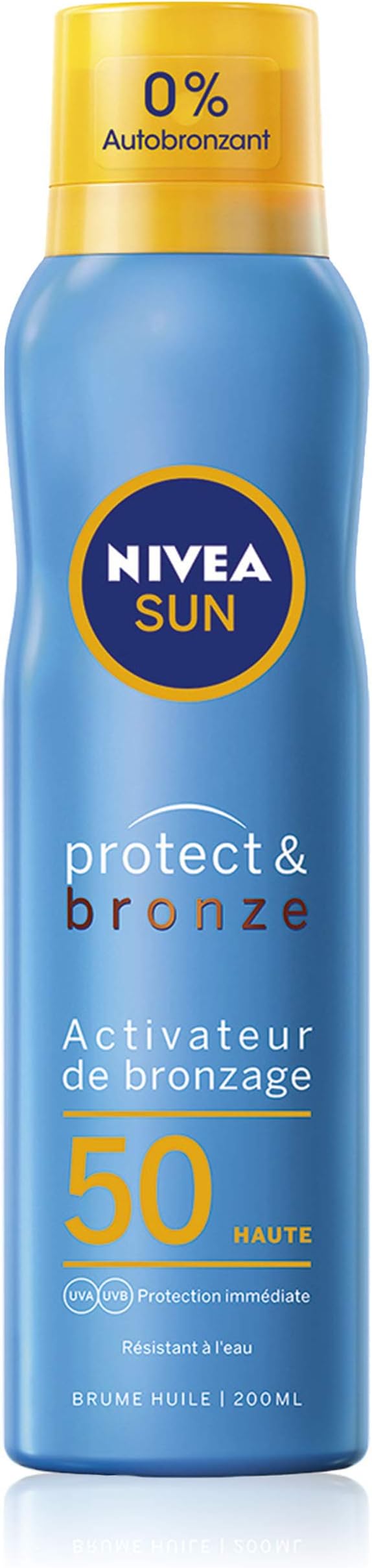 NIVEA SUN Brume huile activateur de bronzage Protect & Bronze FPS 50 (1 ...