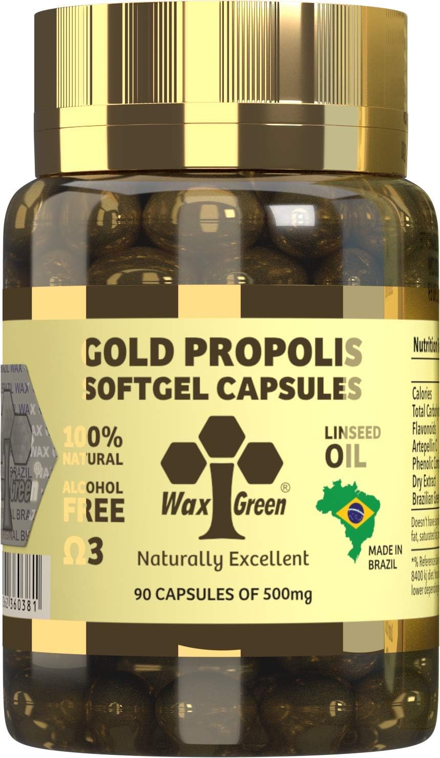 Extra Green Propolis Gold Capsules 87% Dry Extract – BigaMart