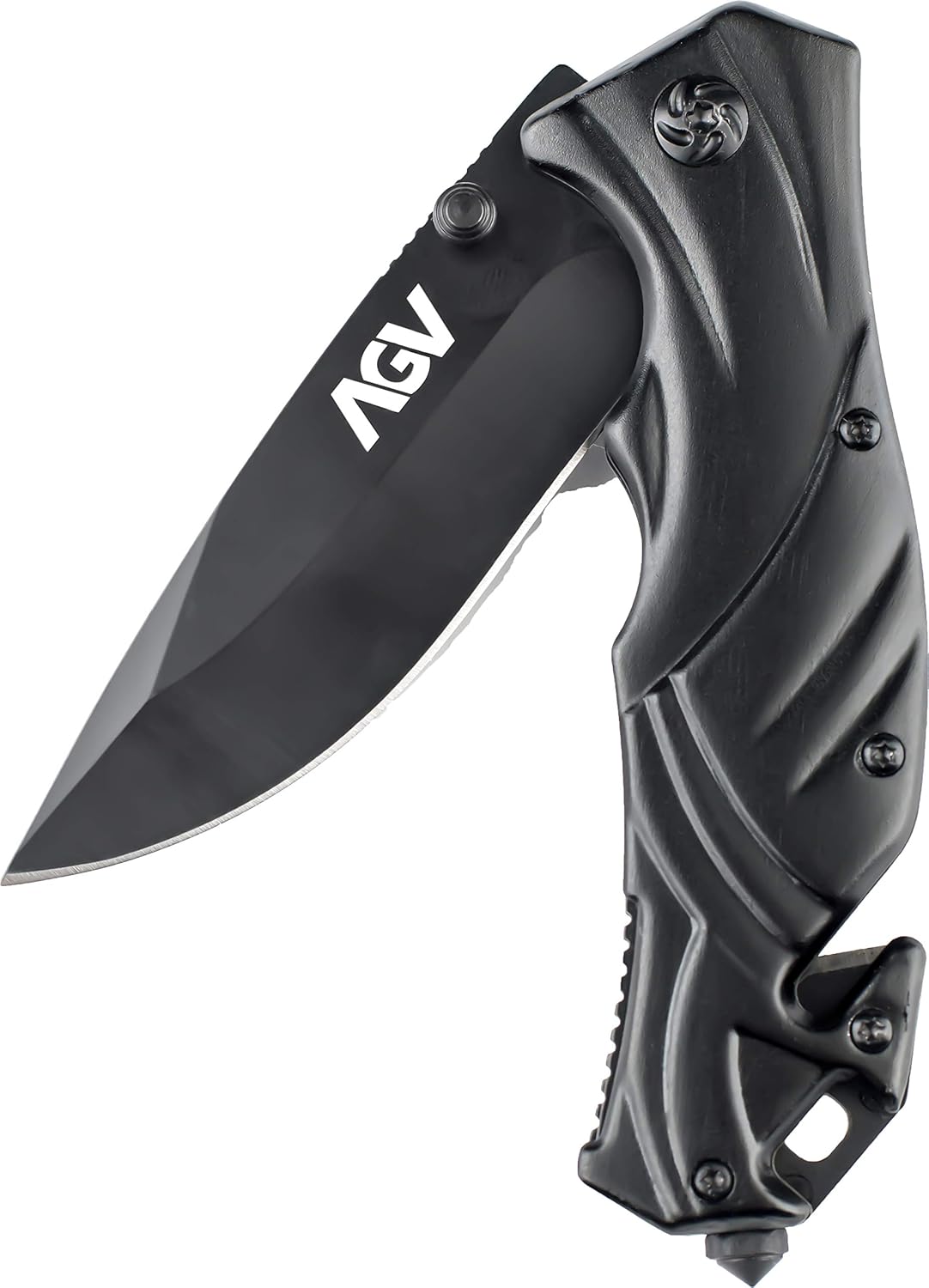 AGV Navaja Tactica Militar Color Negro | Retráctil Plegable | Navaja de ...