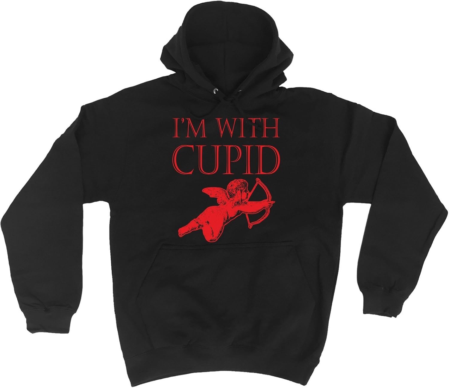 Funny Novelty I'm with Cupid - Hoodie Clothing : Amazon.co.uk: Clothing