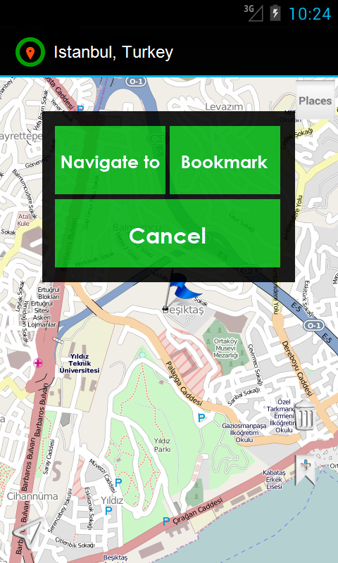 Istanbul, Turkey Vector Offline Map: Easy Navigation:Amazon.com ...