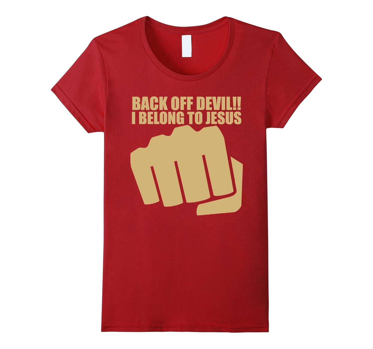 Christian Religious TShirt Back Off Devil I Belong To Jesus-4LVS ...