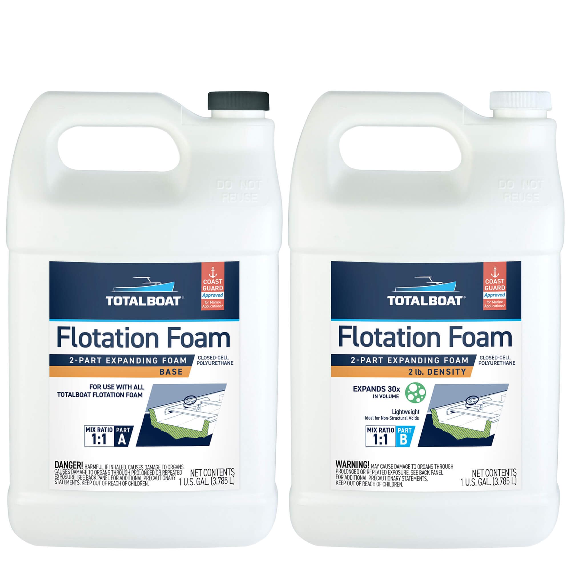 Mua TotalBoat 2 Lb Density Expanding Foam Kit, 2 Part Closed Cell ...