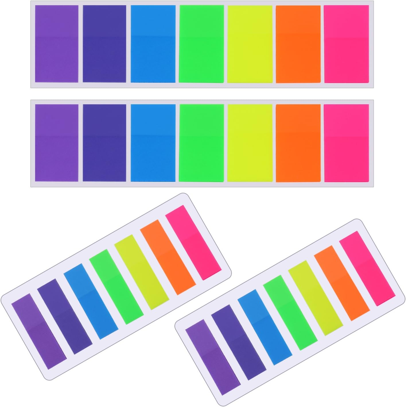 560 Pieces Sticky Notes Flags Index Tabs Text Highlighter Strips ...