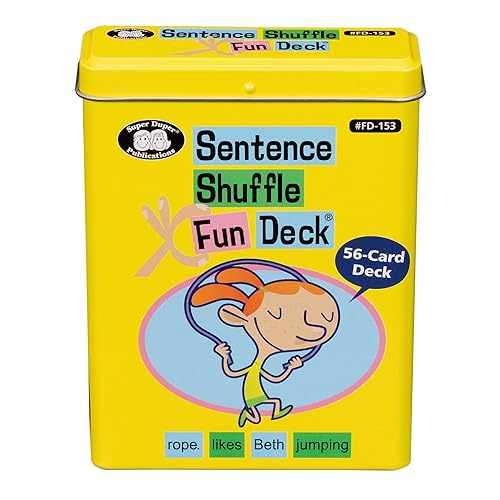 Super Duper Publications | Sentence Shuffle Fun Deck | Parts of Speech ...