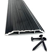 CBW Black Aluminum Threshold 4" Wide 1/2" High - 48 Inch length ...