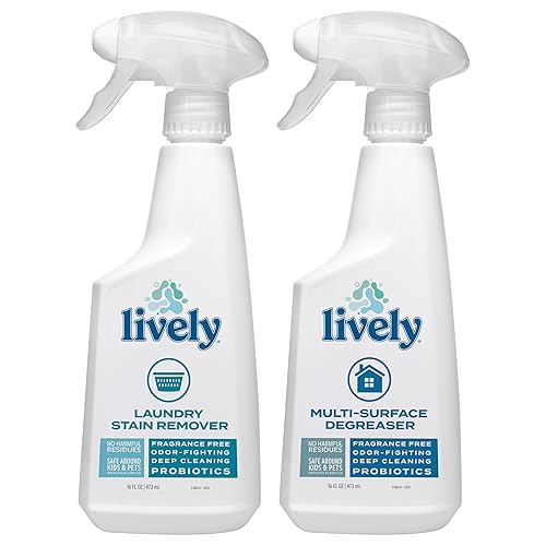 Lively Deep Clean & Stain Removal Bundle – Multi-Surface Degreaser and ...