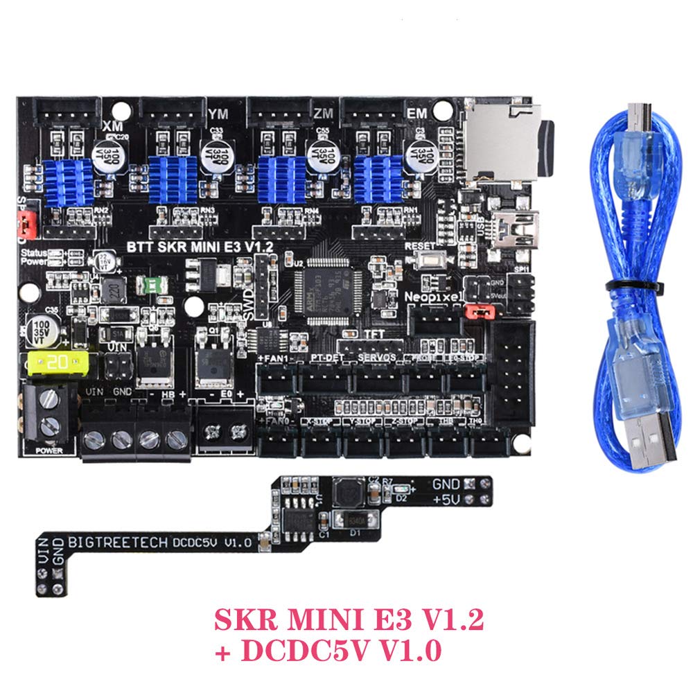 Amazon.com: BIGTREETECH DIRECT SKR Mini E3 V1.2 32bit Mother Borad ...