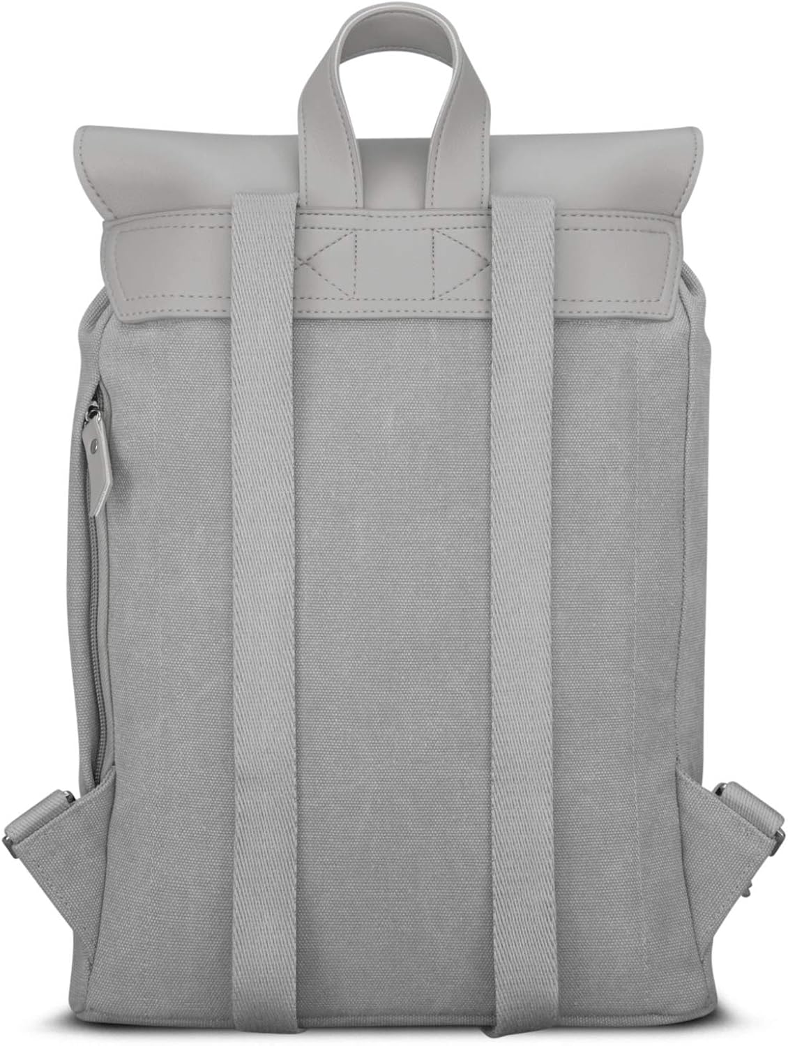 Backpack Women Grey – Expatrié “Anouk” Daypack from Cotton Canvas ...