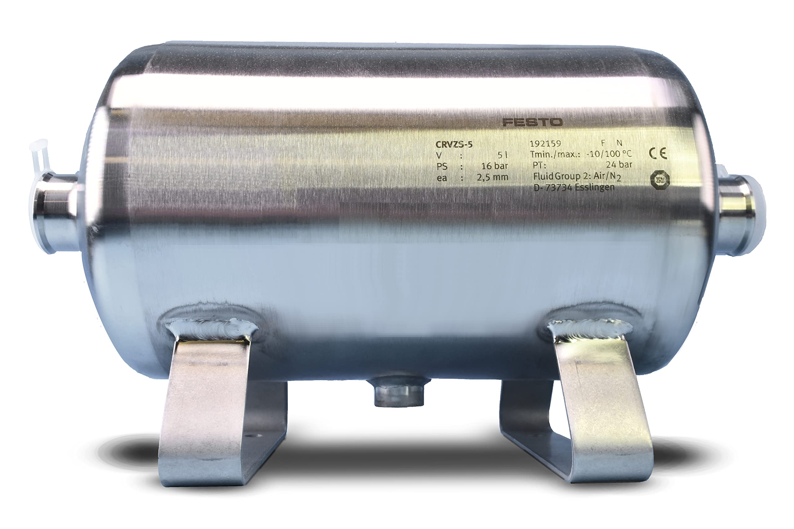 Mua Festo 5L Compressed Air Reservoir Stainless Steel Air Tank 1.32 G ...