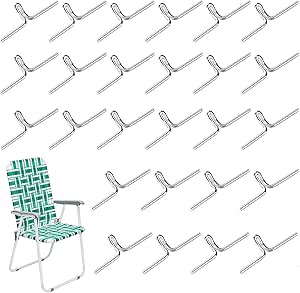 Amazon.com: 170 pcs Webbing Clips Lawn Chair Webbing Lawn Chair Webbing ...