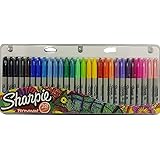 Sharpie Fine Pastel - Pack de 24 rotuladores permanentes, multicolor ...