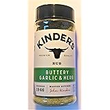 Amazon.com : Kinder's Organic Buttery Steakhouse Seasoning Rub 10.4 ...