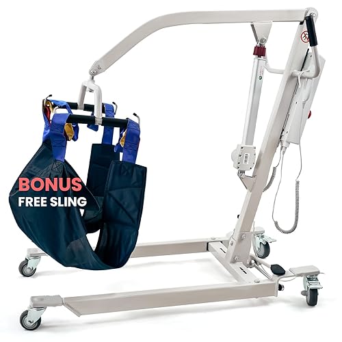 Electric Transfer Lift, Hydraulic Patient Lift for Seniors, Body ...