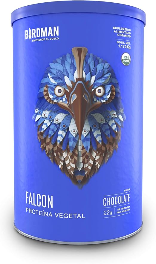 Falcon Protein Birdman, Proteina Vegetal (Vegana) en polvo Certificada ...
